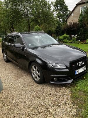 Melns Audi A4 2011 Aizkraukle, ar dzinēja tilpumu 2.00 L un nobraukumu 257 tūkst. km par 7200 €, foto  vietnē AUTOMOTO.COM.LV