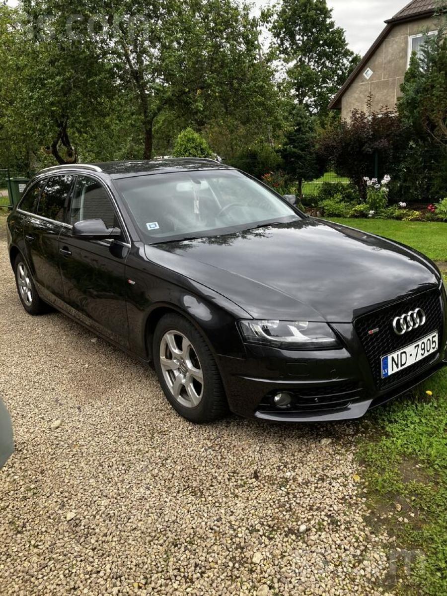 Melns Audi A4 2011 Aizkraukle, ar dzinēja tilpumu 2.00 L un nobraukumu 257 tūkst. km par 7200 €, foto 1 vietnē AUTOMOTO.COM.LV