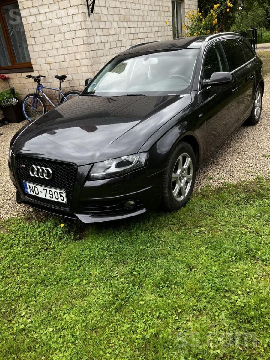 Melns Audi A4 2011 Aizkraukle, ar dzinēja tilpumu 2.00 L un nobraukumu 257 tūkst. km par 7200 €, foto 3 vietnē AUTOMOTO.COM.LV