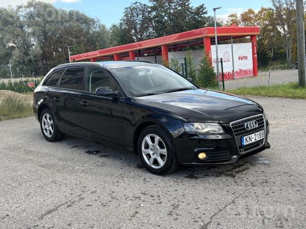 Audi A4 2011 in Talsi on AUTOMOTO.COM.LV Black Audi A4 2011 in Talsi, with an engine capacity of 2.00 L and mileage of 338 thousand km for 4900 €, photo 3 on AUTOMOTO.COM.LV