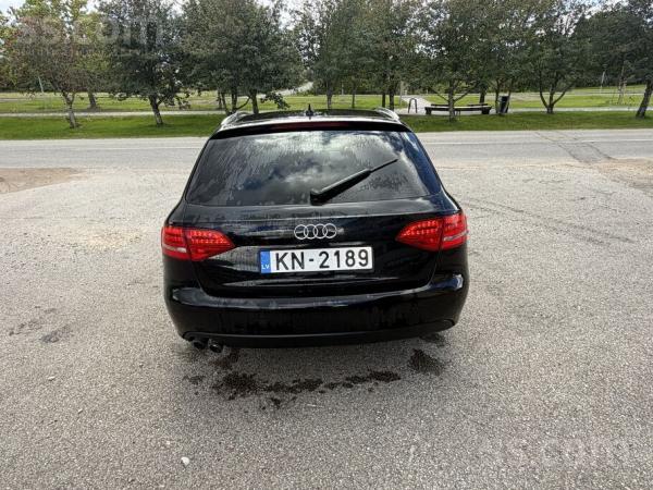 Audi A4 2011 in Talsi on AUTOMOTO.COM.LV Black Audi A4 2011 in Talsi, with an engine capacity of 2.00 L and mileage of 338 thousand km for 4900 €, photo 6 on AUTOMOTO.COM.LV