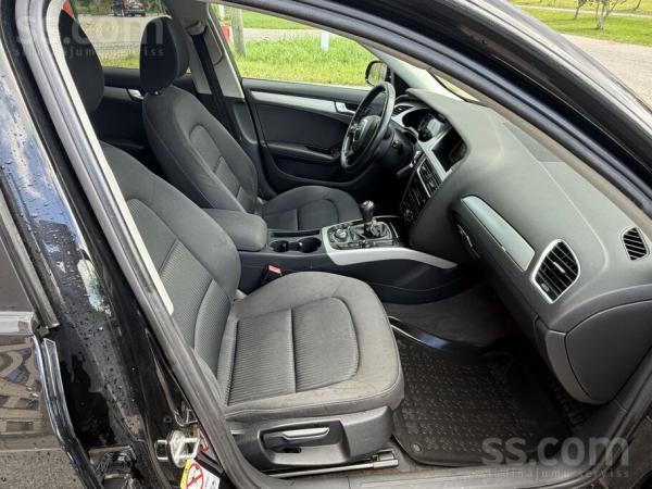 Audi A4 2011 in Talsi on AUTOMOTO.COM.LV Black Audi A4 2011 in Talsi, with an engine capacity of 2.00 L and mileage of 338 thousand km for 4900 €, photo 9 on AUTOMOTO.COM.LV