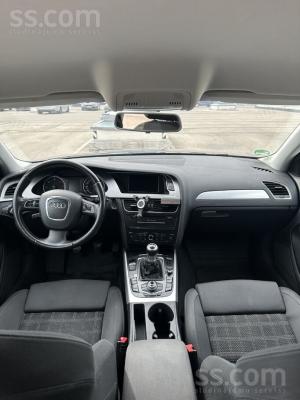 Black Audi A4 2011 in Riga, with an engine capacity of 2.00 L and mileage of 340 thousand km for 5100 €, photo 8 on AUTOMOTO.COM.LV