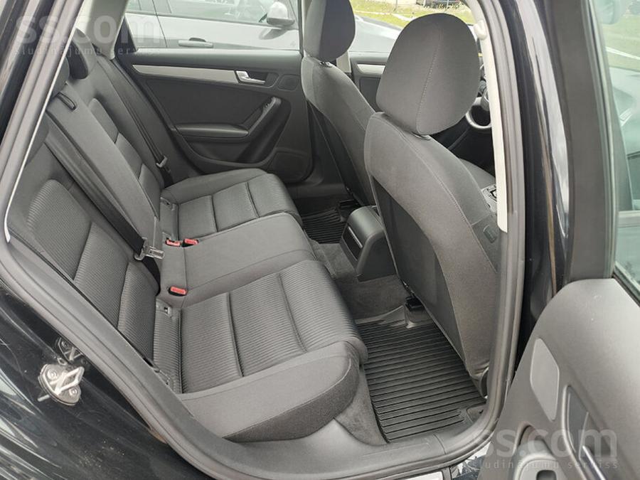 Black Audi A4 2011 in Riga, with an engine capacity of 2.00 L and mileage of 198 thousand km for 6450 €, photo 8 on AUTOMOTO.COM.LV