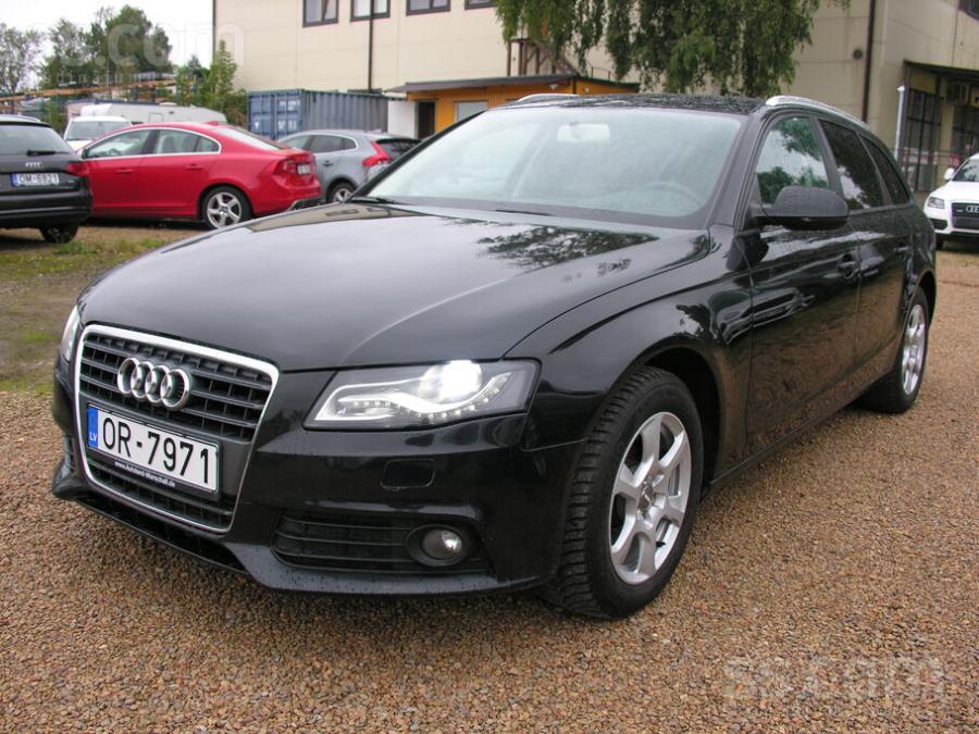 Black Audi A4 2011 in Riga, with an engine capacity of 2.00 L and mileage of 0 thousand km for 6400 €, photo 1 on AUTOMOTO.COM.LV