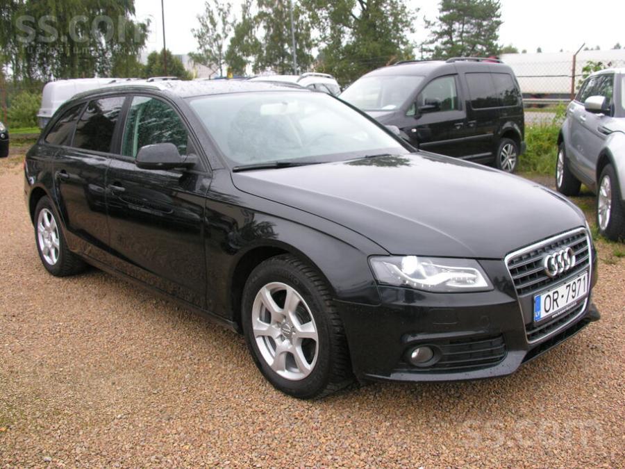 Black Audi A4 2011 in Riga, with an engine capacity of 2.00 L and mileage of 0 thousand km for 6400 €, photo 3 on AUTOMOTO.COM.LV