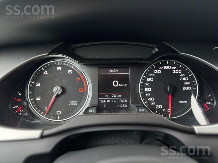 Melns Audi A4 2011 Rīga, ar dzinēja tilpumu 2.00 L un nobraukumu 225 tūkst. km par 6500 €, foto 8 vietnē AUTOMOTO.COM.LV