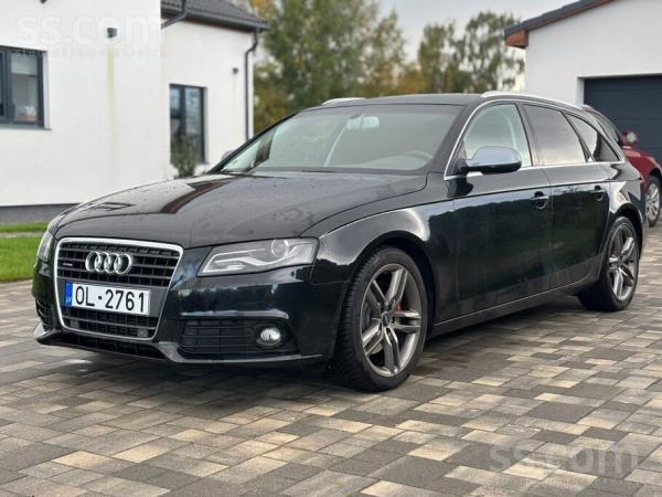 Melns Audi A4 2011 Rīga, ar dzinēja tilpumu 2.00 L un nobraukumu 225 tūkst. km par 6500 €, foto 1 vietnē AUTOMOTO.COM.LV