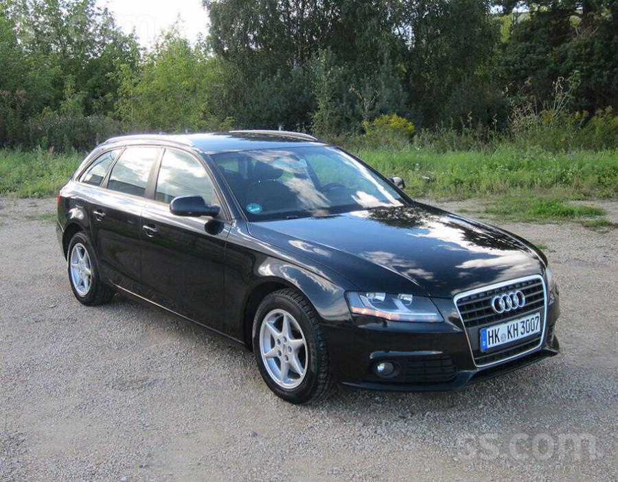 Black Audi A4 2011 in Riga, with an engine capacity of 2.00 L and mileage of 198 thousand km for 6450 €, photo 9 on AUTOMOTO.COM.LV