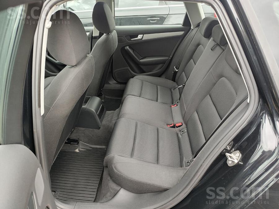 Black Audi A4 2011 in Riga, with an engine capacity of 2.00 L and mileage of 198 thousand km for 6450 €, photo 14 on AUTOMOTO.COM.LV