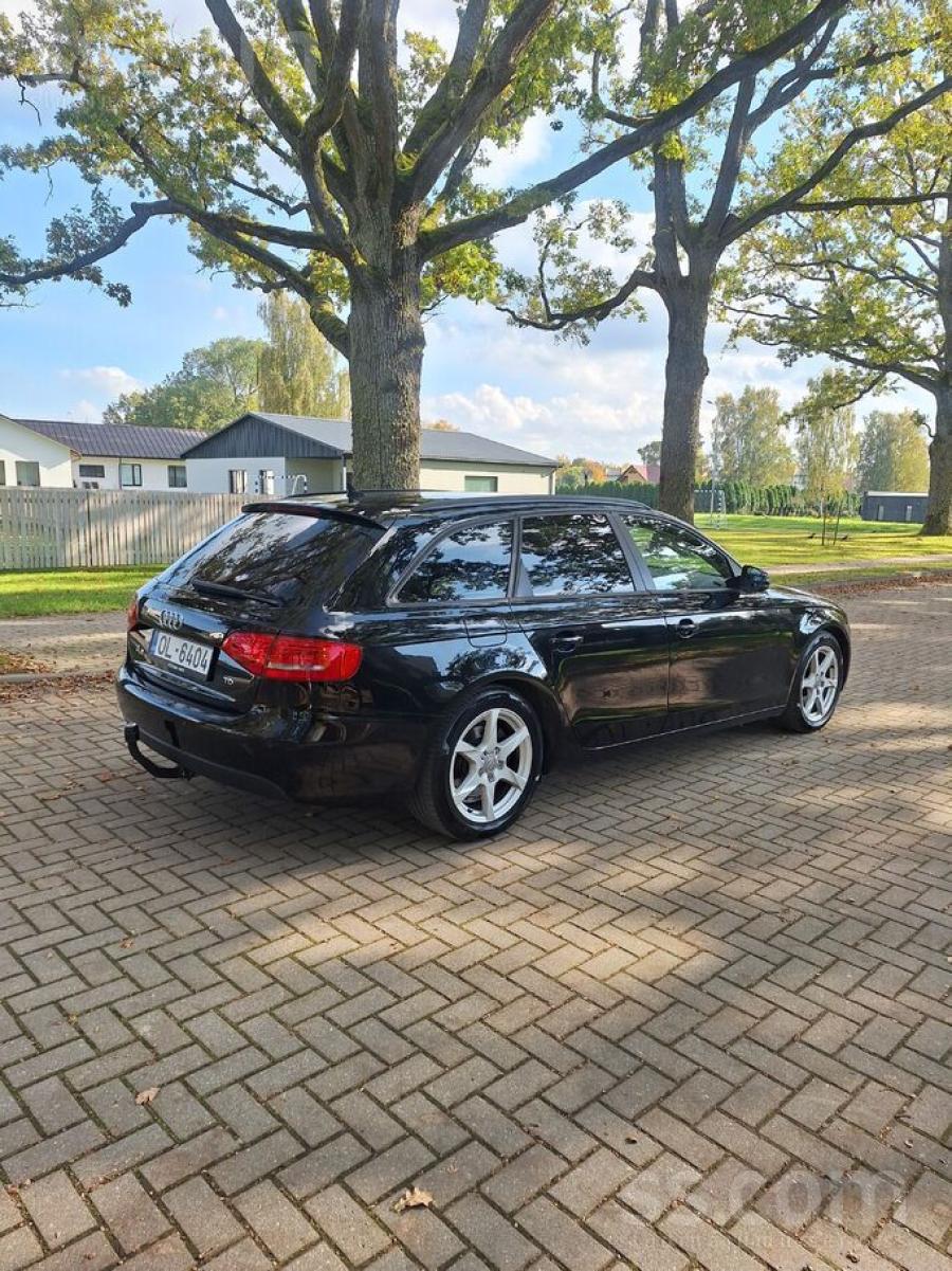 Black Audi A4 2011 in Valmiera, with an engine capacity of 2.00 L and mileage of 249 thousand km for 6300 €, photo 6 on AUTOMOTO.COM.LV