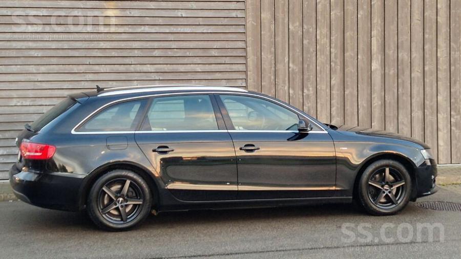 Black Audi A4 2011 in Jelgava, with an engine capacity of 2.00 L and mileage of 371 thousand km for 5950 €, photo 6 on AUTOMOTO.COM.LV