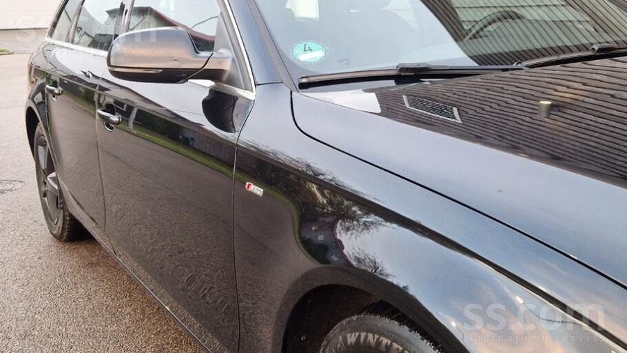 Black Audi A4 2011 in Jelgava, with an engine capacity of 2.00 L and mileage of 371 thousand km for 5950 €, photo 16 on AUTOMOTO.COM.LV