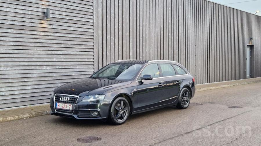 Black Audi A4 2011 in Jelgava, with an engine capacity of 2.00 L and mileage of 371 thousand km for 5950 €, photo 19 on AUTOMOTO.COM.LV