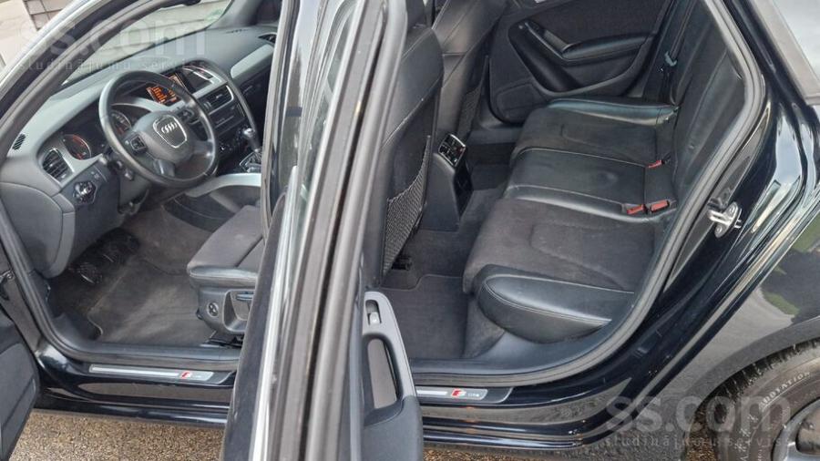 Black Audi A4 2011 in Jelgava, with an engine capacity of 2.00 L and mileage of 371 thousand km for 5950 €, photo 27 on AUTOMOTO.COM.LV