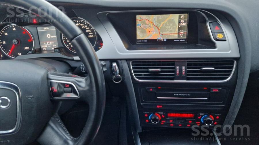 Black Audi A4 2011 in Jelgava, with an engine capacity of 2.00 L and mileage of 371 thousand km for 5950 €, photo 31 on AUTOMOTO.COM.LV
