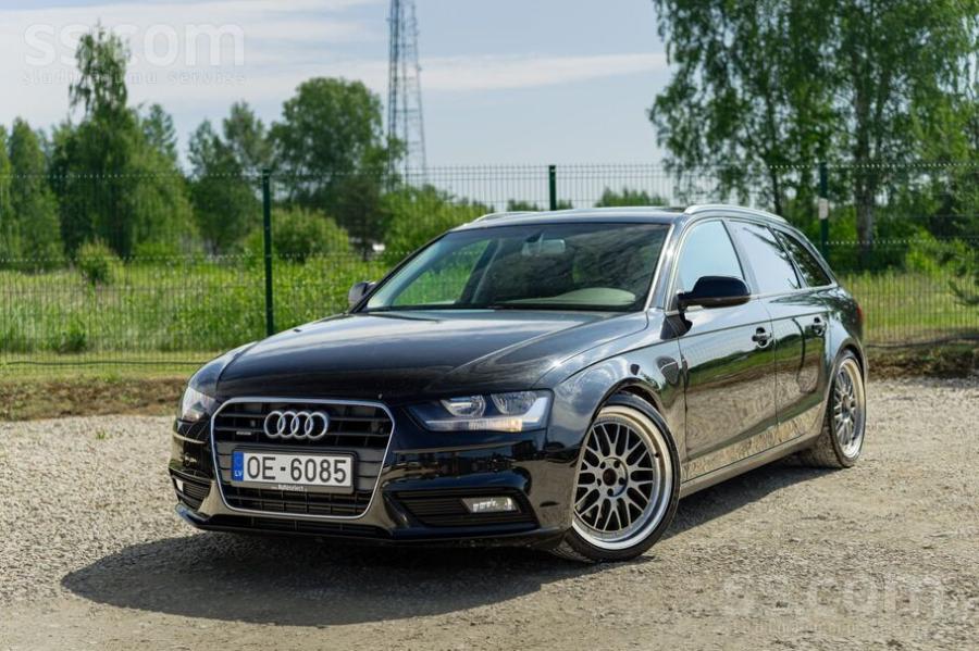 Melns Audi A4 2012 Rīga, ar dzinēja tilpumu 2.00 L un nobraukumu 0 tūkst. km par 9990 €, foto 1 vietnē AUTOMOTO.COM.LV