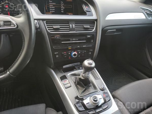 Black Audi A4 2012 in Rezekne, with an engine capacity of 2.00 L and mileage of 299 thousand km for 8900 €, photo 11 on AUTOMOTO.COM.LV