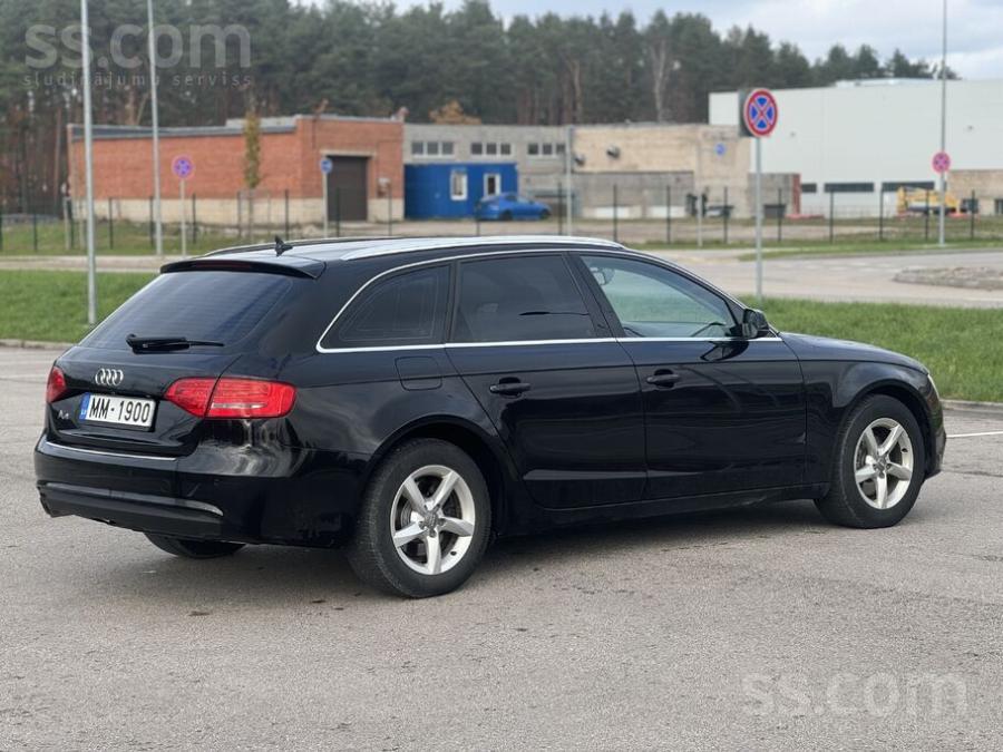 Melns Audi A4 2012 Valmiera, ar dzinēja tilpumu 2.00 L un nobraukumu 0 tūkst. km par 7990 €, foto 4 vietnē AUTOMOTO.COM.LV