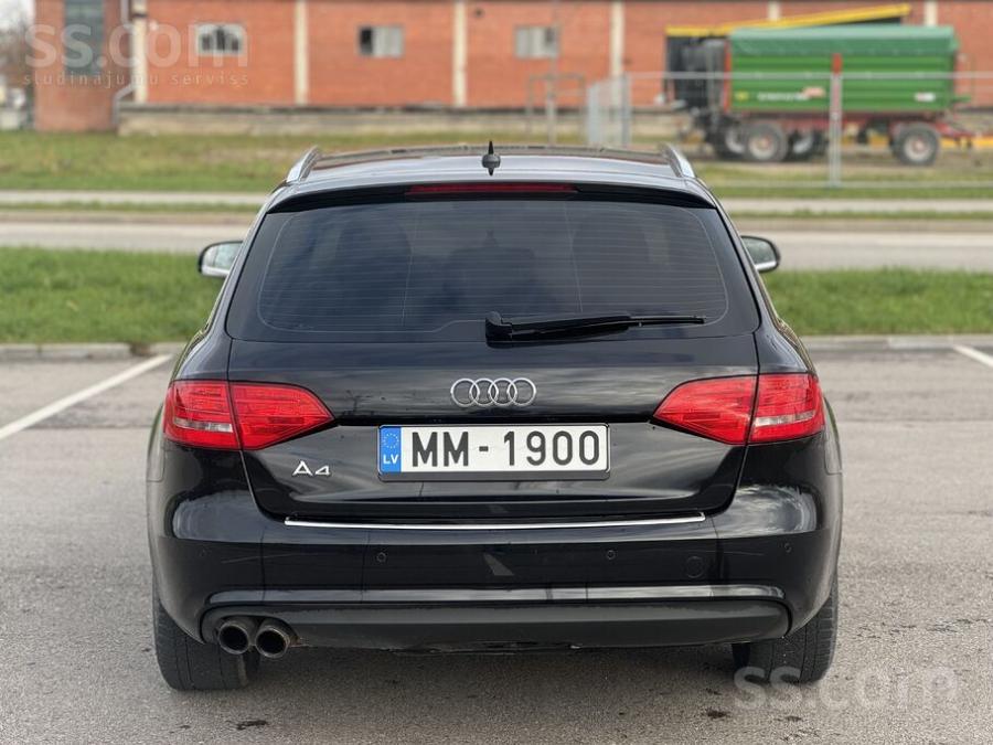 Melns Audi A4 2012 Valmiera, ar dzinēja tilpumu 2.00 L un nobraukumu 0 tūkst. km par 7990 €, foto 6 vietnē AUTOMOTO.COM.LV