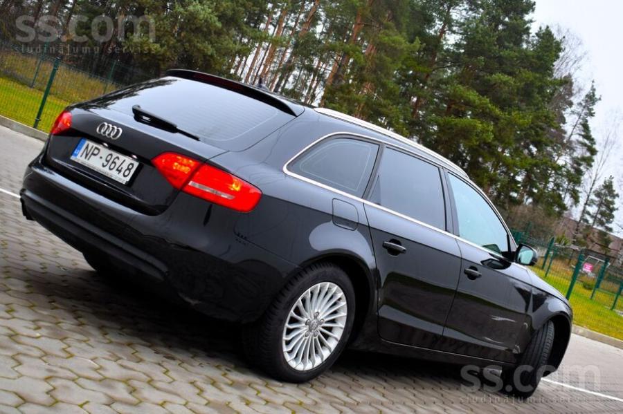 Melns Audi A4 2012 Rīga, ar dzinēja tilpumu 2.00 L un nobraukumu 339 tūkst. km par 6490 €, foto 8 vietnē AUTOMOTO.COM.LV