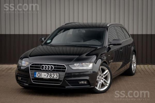 Black Audi A4 2012 in Talsi, with an engine capacity of 2.00 L and mileage of 275 thousand km for 9490 €, photo 3 on AUTOMOTO.COM.LV