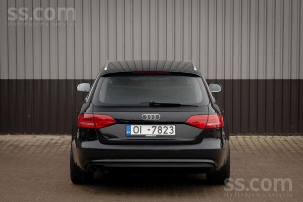 Black Audi A4 2012 in Talsi, with an engine capacity of 2.00 L and mileage of 275 thousand km for 9490 €, photo 5 on AUTOMOTO.COM.LV