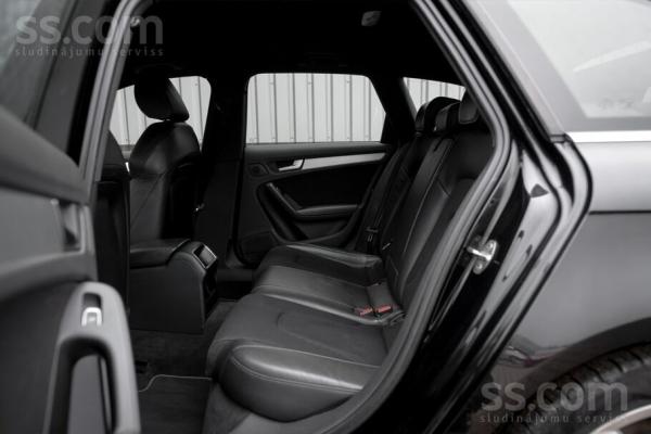 Black Audi A4 2012 in Talsi, with an engine capacity of 2.00 L and mileage of 275 thousand km for 9490 €, photo 10 on AUTOMOTO.COM.LV