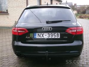 Black Audi A4 2012 in Bauska, with an engine capacity of 2.00 L and mileage of 327 thousand km for 6290 €, photo 9 on AUTOMOTO.COM.LV