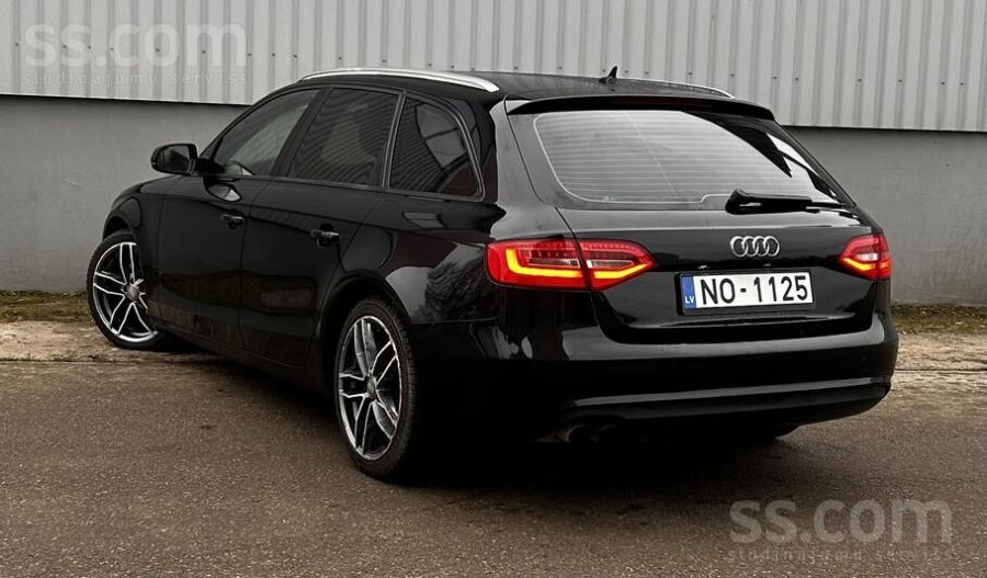 Black Audi A4 2012 in Tukums, with an engine capacity of 2.00 L and mileage of 357 thousand km for 8490 €, photo 3 on AUTOMOTO.COM.LV