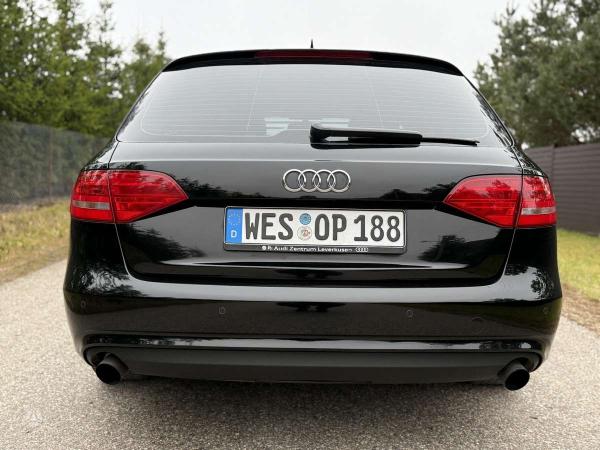 Black Audi A4 2012 in Utena, with an engine capacity of 1.80 L and mileage of 240 thousand km for 5600 €, photo 9 on AUTOMOTO.COM.LV