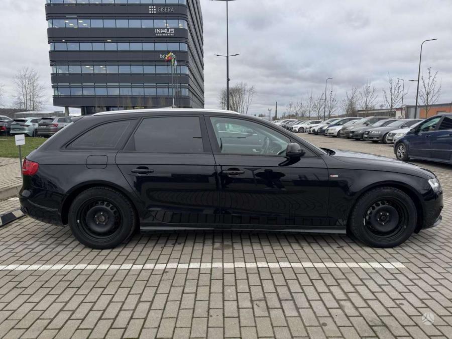 Black Audi A4 2012 in Kaunas, with an engine capacity of 1.97 L and mileage of 307 thousand km for 5800 €, photo 3 on AUTOMOTO.COM.LV