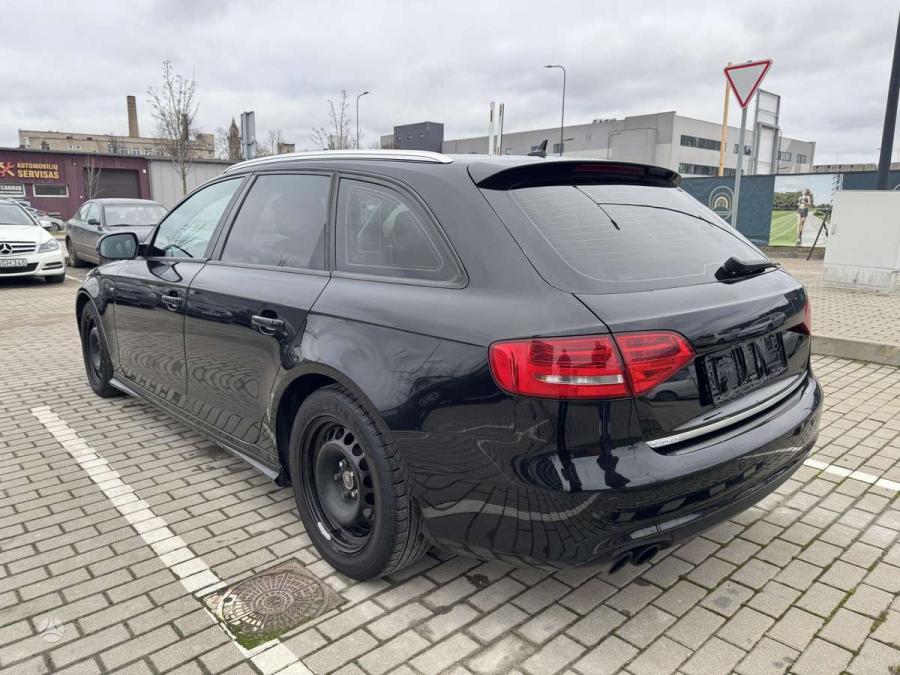 Black Audi A4 2012 in Kaunas, with an engine capacity of 1.97 L and mileage of 307 thousand km for 5800 €, photo 5 on AUTOMOTO.COM.LV