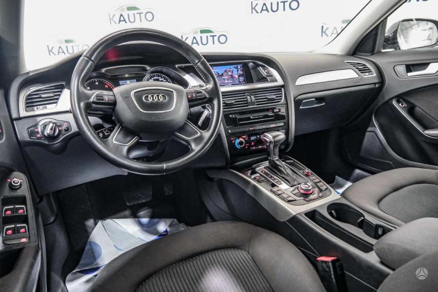 Black Audi A4 2012 in Kaunas, with an engine capacity of 2.00 L and mileage of 332 thousand km for 7490 €, photo 7 on AUTOMOTO.COM.LV