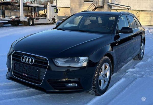 Black Audi A4 2012 in Panevezys, with an engine capacity of 1.97 L and mileage of 131 thousand km for 6900 €, photo 2 on AUTOMOTO.COM.LV