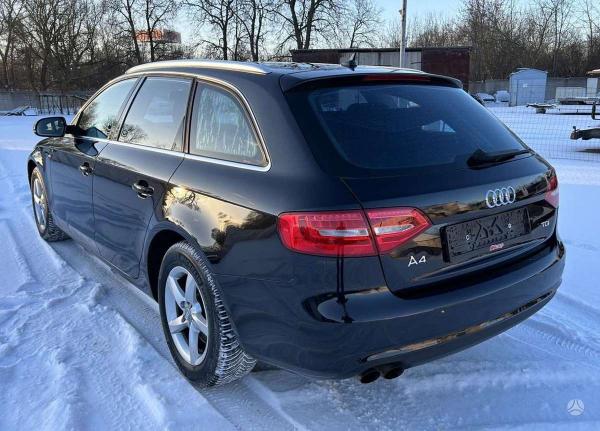 Black Audi A4 2012 in Panevezys, with an engine capacity of 1.97 L and mileage of 131 thousand km for 6900 €, photo 3 on AUTOMOTO.COM.LV