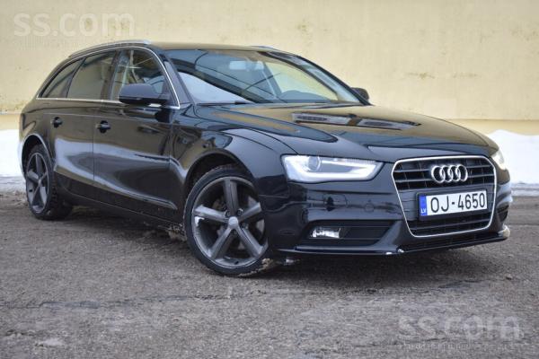 Black Audi A4 2012 in Talsi, with an engine capacity of 1.80 L and mileage of 210 thousand km for 7900 €, photo 1 on AUTOMOTO.COM.LV