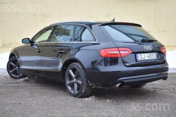 Melns Audi A4 2012 Talsi, ar dzinēja tilpumu 1.80 L un nobraukumu 210 tūkst. km par 7900 €, foto 2 vietnē AUTOMOTO.COM.LV