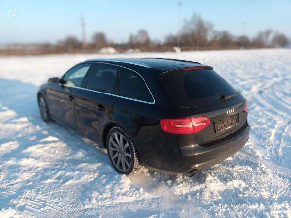 Black Audi A4 2012 in Marijampole, with an engine capacity of 1.80 L and mileage of 106 thousand km for 6500 €, photo 4 on AUTOMOTO.COM.LV