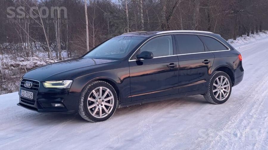 Melns Audi A4 2012 Cēsis, ar dzinēja tilpumu 2.00 L un nobraukumu 296 tūkst. km par 8500 €, foto 4 vietnē AUTOMOTO.COM.LV