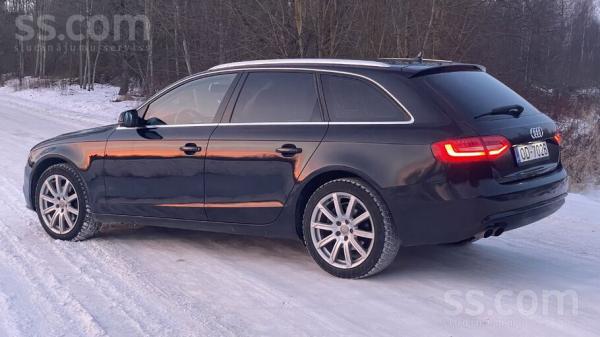 Black Audi A4 2012 in Cesis, with an engine capacity of 2.00 L and mileage of 296 thousand km for 8500 €, photo 5 on AUTOMOTO.COM.LV