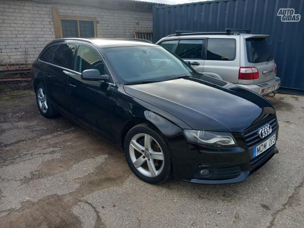 Black Audi A4 2012 in Panevezys, with an engine capacity of 2.00 L and mileage of 349 thousand km for 5490 €, photo 1 on AUTOMOTO.COM.LV