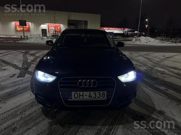 Black Audi A4 2012 in Riga, with an engine capacity of 2.00 L and mileage of 201 thousand km for 9550 €, photo 2 on AUTOMOTO.COM.LV