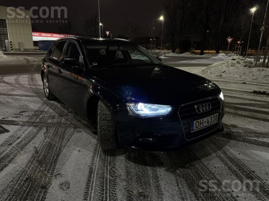 Black Audi A4 2012 in Riga, with an engine capacity of 2.00 L and mileage of 201 thousand km for 9550 €, photo 3 on AUTOMOTO.COM.LV