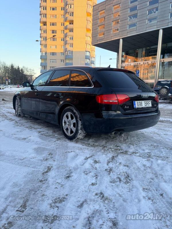 Black Audi A4 2012 in Tallinn, with an engine capacity of 2.00 L and mileage of 311 thousand km for 3900 €, photo 3 on AUTOMOTO.COM.LV