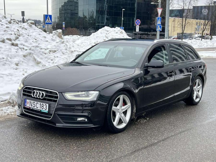 Melns Audi A4 2012 Viļņa, ar dzinēja tilpumu 1.80 L un nobraukumu 261 tūkst. km par 5100 €, foto 1 vietnē AUTOMOTO.COM.LV