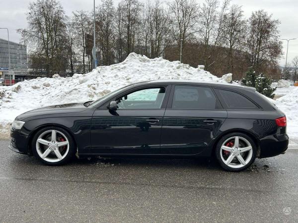 Black Audi A4 2012 in Vilnius, with an engine capacity of 1.80 L and mileage of 261 thousand km for 5100 €, photo 6 on AUTOMOTO.COM.LV