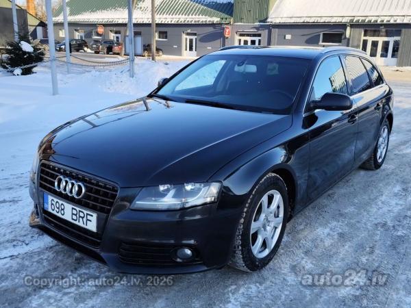 Melns Audi A4 2012 Tartu, ar dzinēja tilpumu 2.00 L un nobraukumu 310 tūkst. km par 5799 €, foto 1 vietnē AUTOMOTO.COM.LV