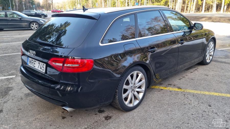 Melns Audi A4 2012 Klaipėda, ar dzinēja tilpumu 3.00 L un nobraukumu 255 tūkst. km par 7200 €, foto 6 vietnē AUTOMOTO.COM.LV