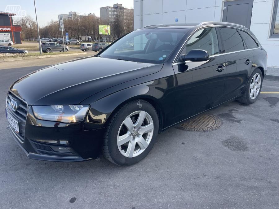 Black Audi A4 2012 in Kaunas, with an engine capacity of 2.00 L and mileage of 347 thousand km for 6700 €, photo 1 on AUTOMOTO.COM.LV